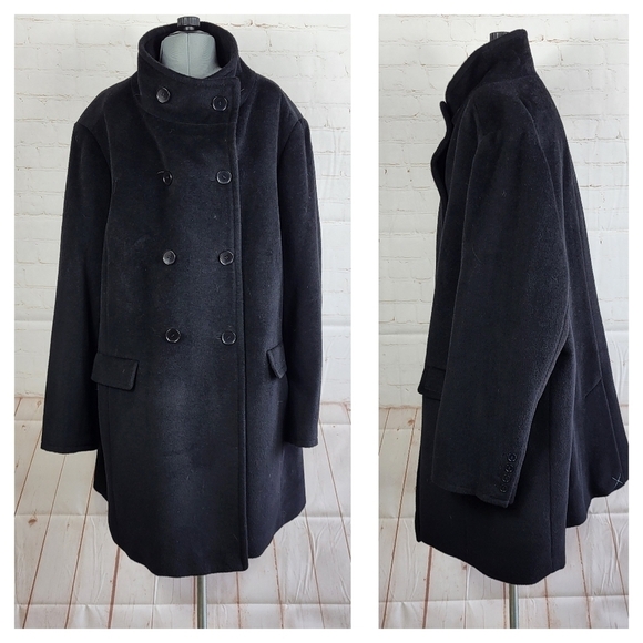 Talbots | Jackets & Coats | Talbots Woman Wool And Alpaca Double ...